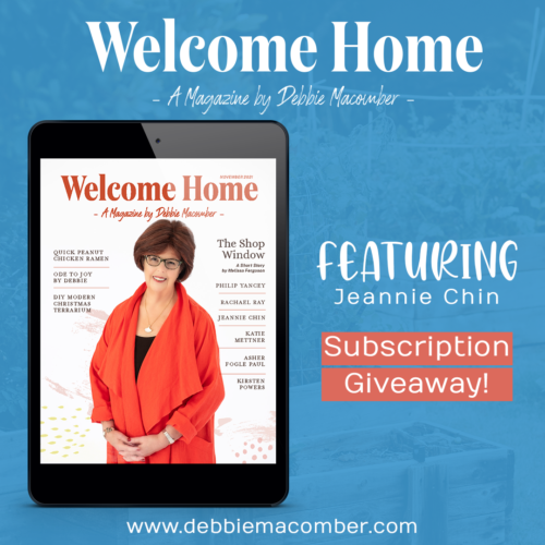 Win a subscription to Welcome Home magazine! – Jeannie Chin